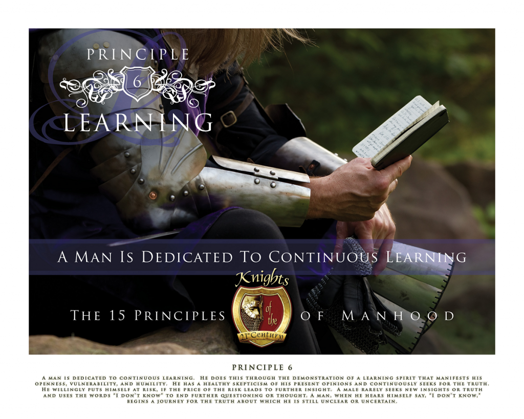 15 Principles of Manhood - Knights of the 21st Century